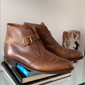 Church's | Shoes | Churchs Leather Boots Custom Grade Sz 95 | Poshmark